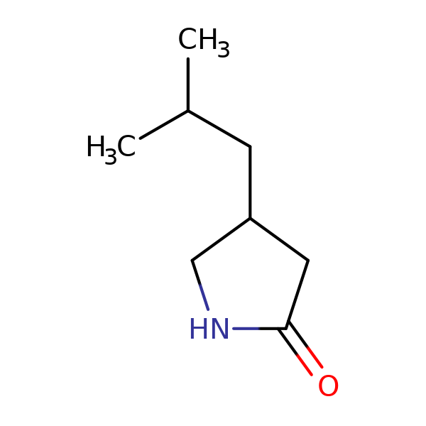 4-Isobutyl-2-pyrrolidinone 61312-87-6 3D-II24661 | Cymit Química S.L.