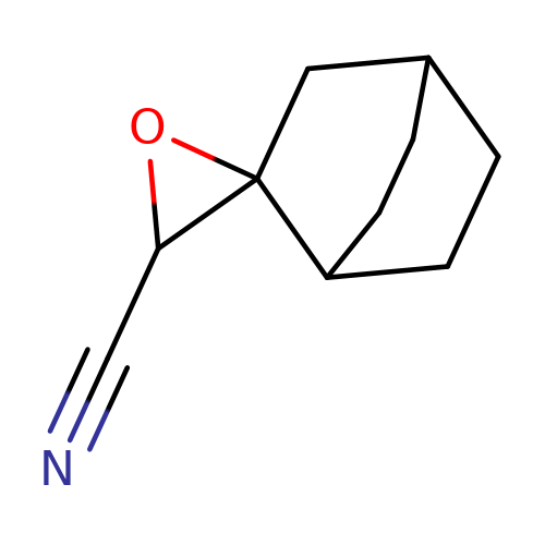 Spiro[bicyclo[2.2.2]octane-2,2'-oxirane]-3'-carbonitrile