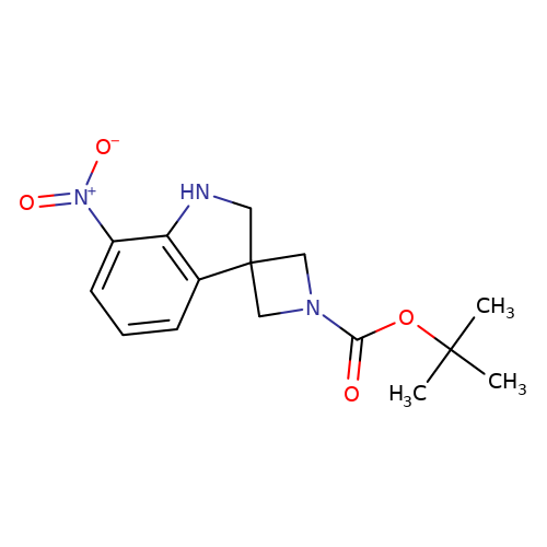 tert-Butyl 7'-nitro-1',2'-dihydrospiro[azetidine-3,3'-indole]-1 ...