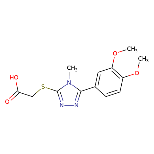 {[5-(3,4-Dimethoxyphenyl)-4-methyl-4H-1,2,4-triazol-3-yl]t…