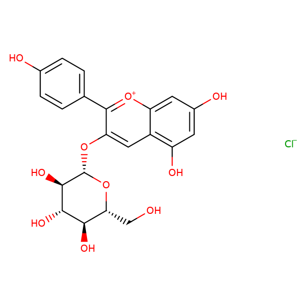Pelargonidin-3-O-glucoside chloride 18466-51-8 3… | Cymit Química S.L.