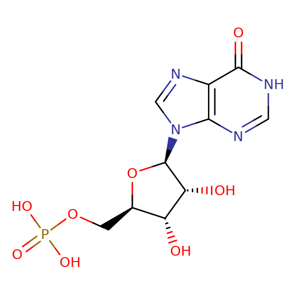 Inosine 5'-monophosphate - from Saccharomyces Cerevisiae 3D-NI10026
