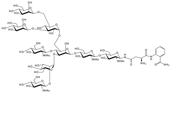 Hybrid Glycan, 2-AB labelled 3D-OH58593 | Cymit Química S.L.