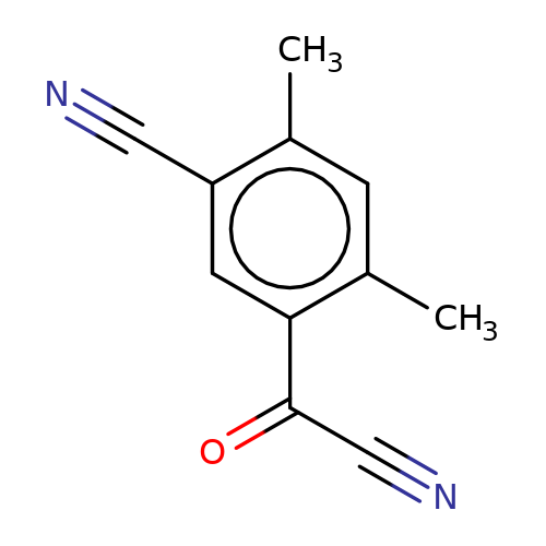 5-Cyano-2,4-dimethylbenzoyl cyanide 3D-QID76461 | CymitQuimica