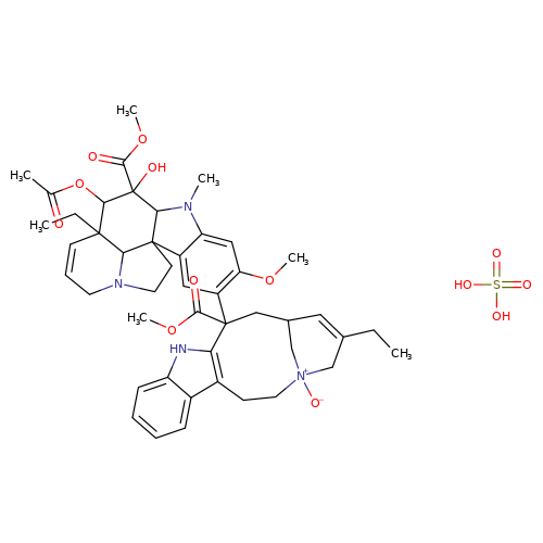 Anhydrovinblastine N’B-oxide sulfate salt | CymitQuimica