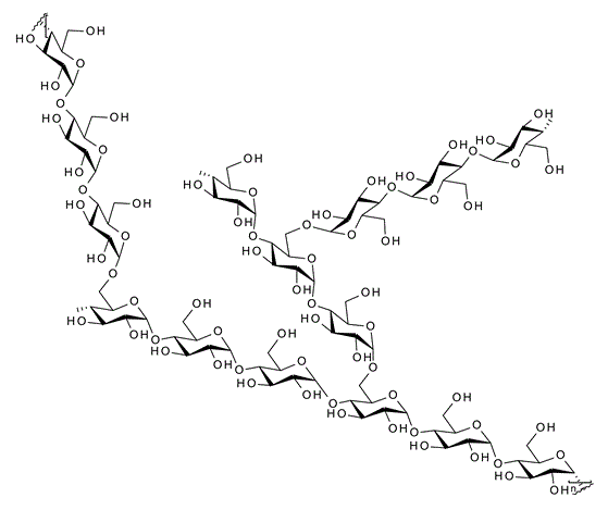 Amylopectin - from potato starch 9037-22-3 3D-YA… | Cymit Química S.L.