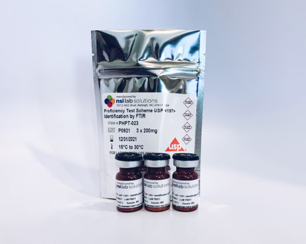 USP Proficiency Test for Identification by FTIR Spectroscopy 40-PHPT-023