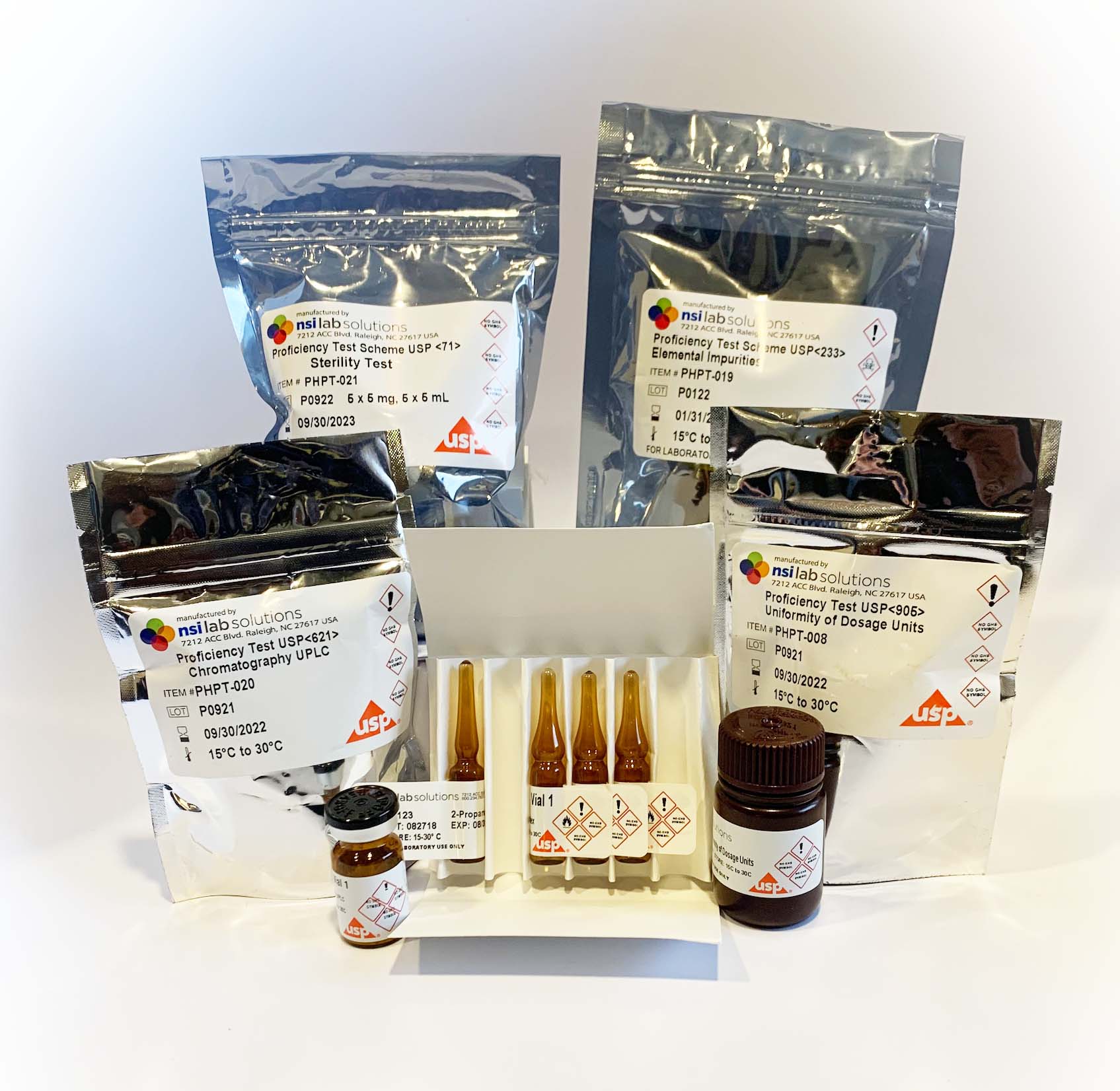 USP Chromatography GC-MS PT for Nitrosamine #PHPT-040 40-PHPT-040