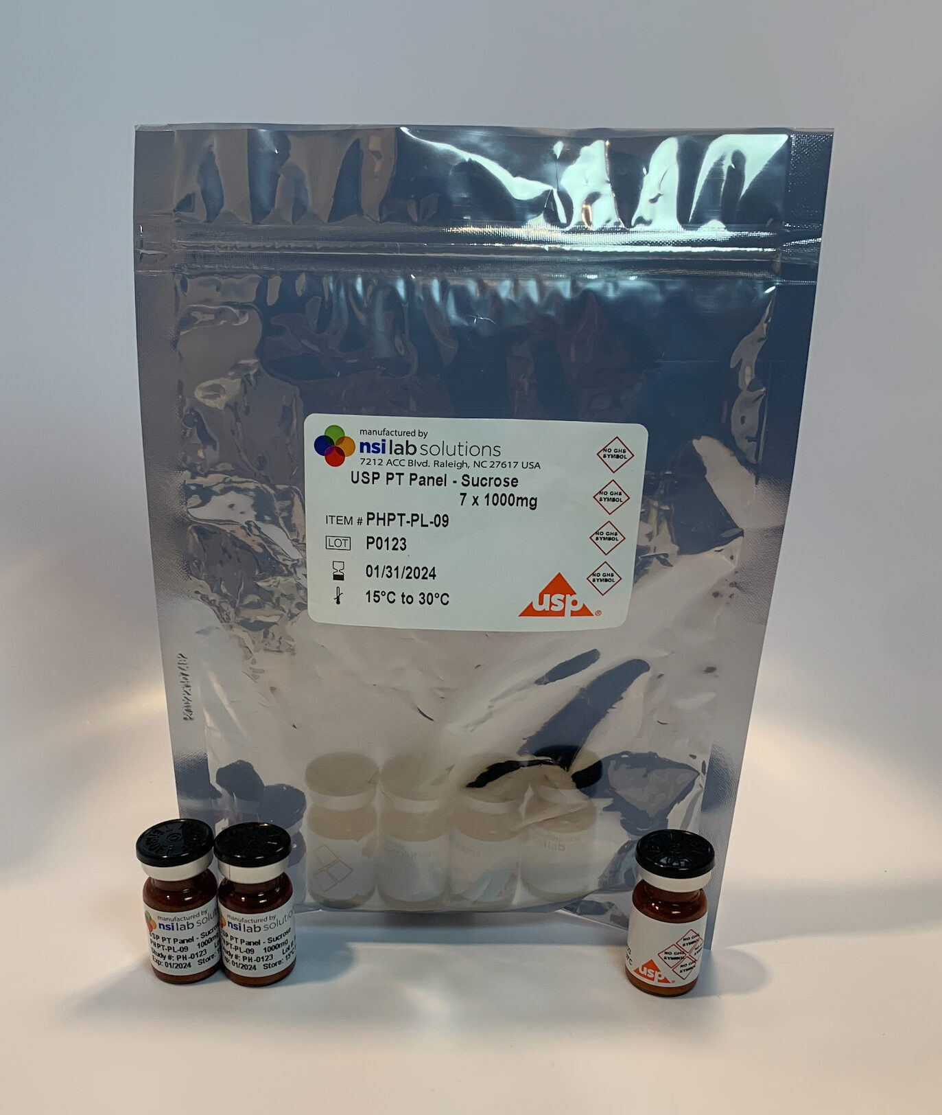 USP PT Express Panel - Sucrose #PHPT-PL-09B 40-PHPT-PL-09B