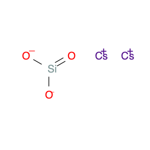 Silicic acid (H2SiO3), dicesium salt (8CI,9CI)