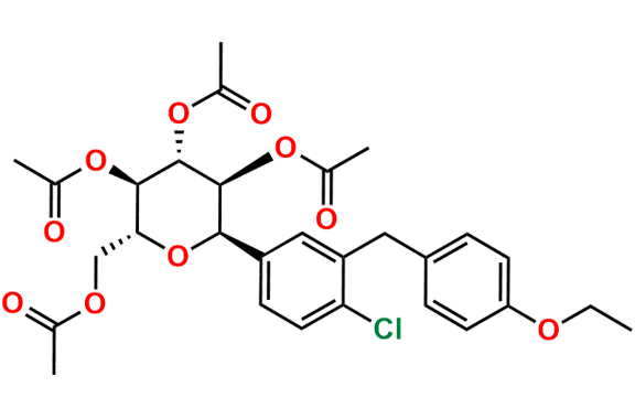 Dapagliflozin α Isomer Tetraacetate | CymitQuimica