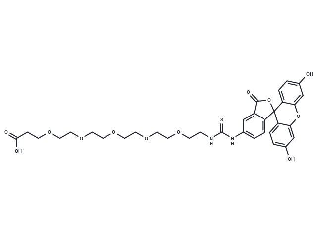 Fluorescein-PEG5-acid | CymitQuimica