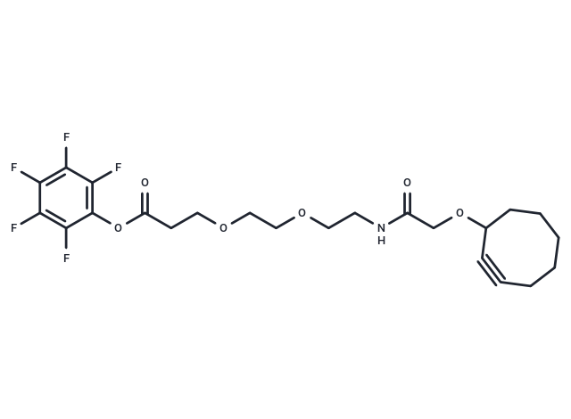 Cyclooctyne-O-amido-PEG2-PFP ester | CymitQuimica