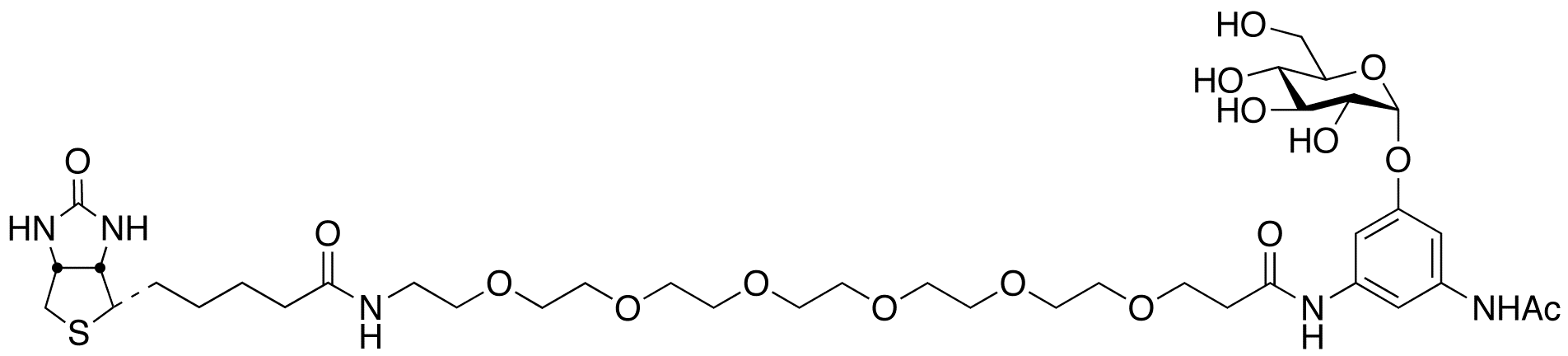 N-Acetyl-N-21-(biotinylamino)-4,7,10,13,16,19-hexaoxaheneicosanoyl-3,5 ...