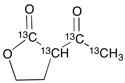 2-Acetylbutyrolactone-13C4 TR-A171253 | CymitQuimica