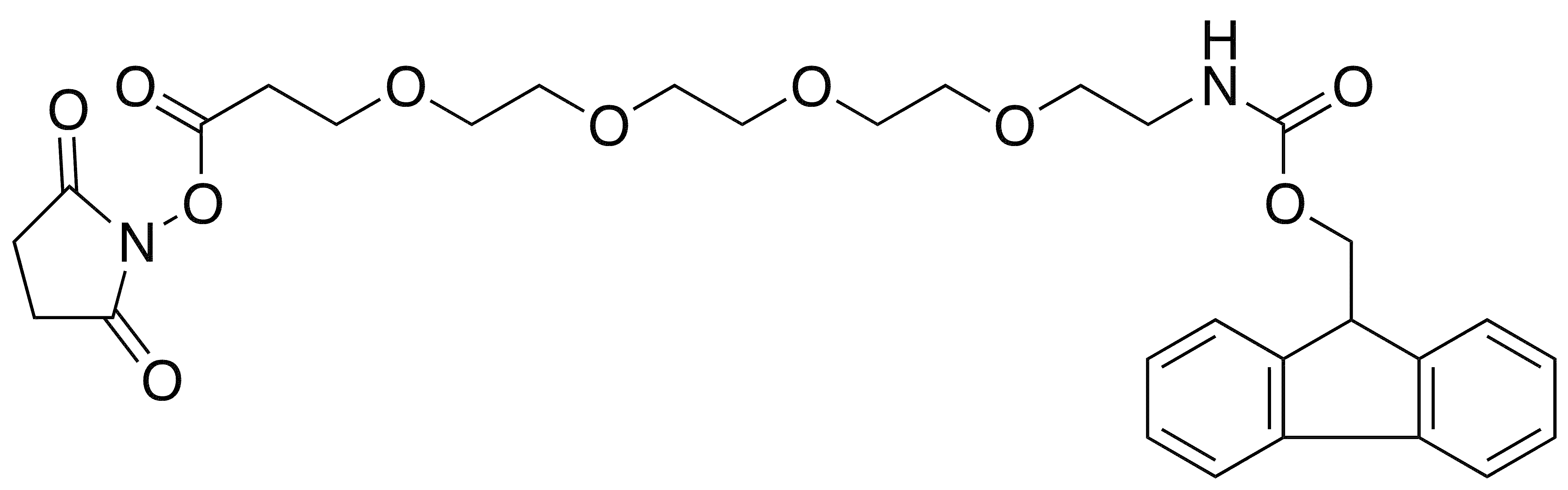 α-(fmoc-amino)-omega-(succinimidyl propionate) tetra(ethylene glycol ...