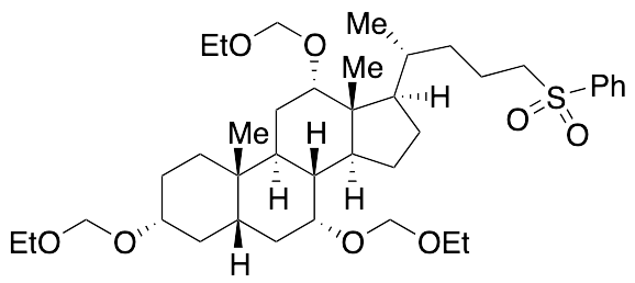24-Phenylsulfonyl-5b-Cholane-3a,7a,12a-triol 3,7,12-Trieth…